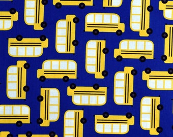 School bus fabric | Etsy