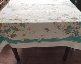 Vintage tablecloths | Etsy
