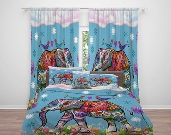 Elephant bedding | Etsy