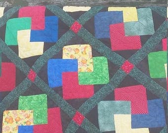 Card trick quilt | Etsy