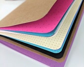 Colorful Paper Inserts for Notebooks & by YellowPaperHouse on Etsy