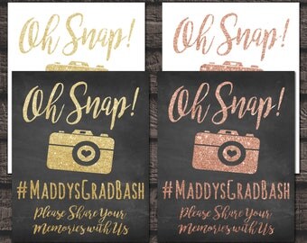 Graduation hashtag | Etsy