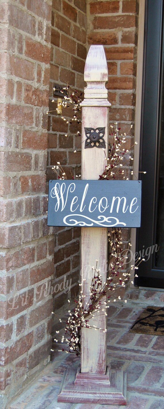 Porch Posts - L'il Rhody Rustic Design