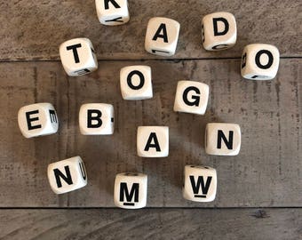 Boggle letters | Etsy