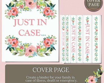 Emergency binder | Etsy