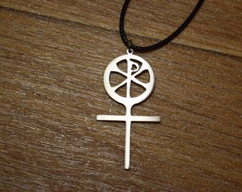 Chi rho cross | Etsy