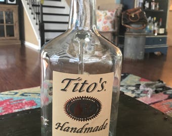 Tito's vodka | Etsy