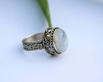 Boho engagement ring | Etsy