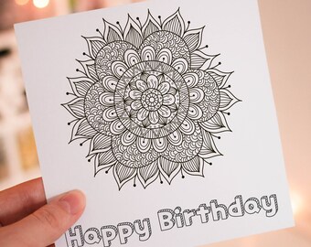 Mandala coloring | Etsy