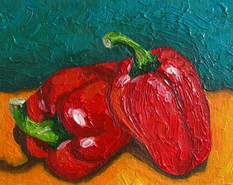 Pepper painting | Etsy