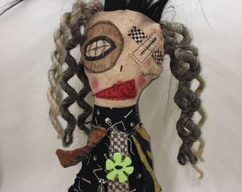 Stuffed rag doll | Etsy