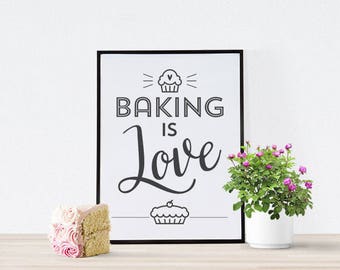 Baking quotes | Etsy