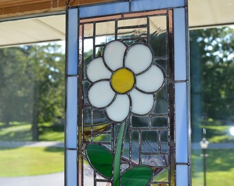 Stained glass daisy | Etsy
