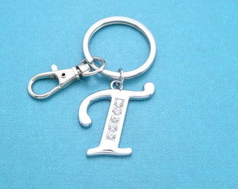 Initials keychain | Etsy