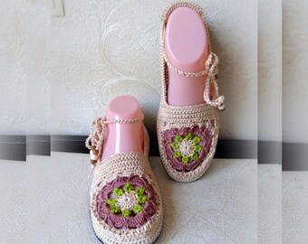 Macrame sandals | Etsy