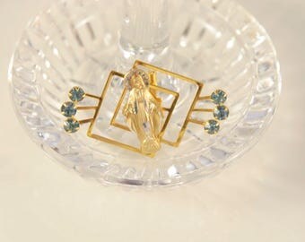 Virgin mary pin | Etsy