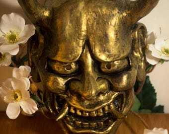 Oni mask | Etsy