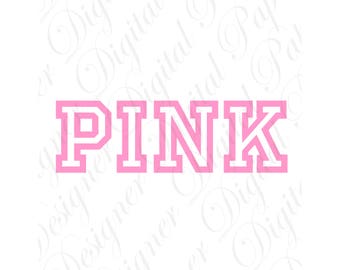 Pink svg | Etsy