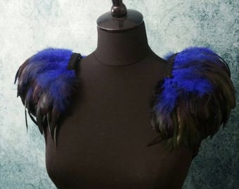 Feather epaulettes | Etsy