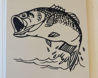 Fresh fish sign | Etsy