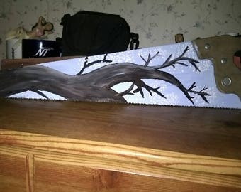 Painted hand saws | Etsy