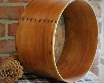 Round wood box | Etsy