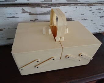 Plastic sewing box | Etsy