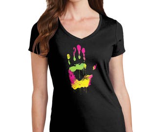Shirt handprint | Etsy