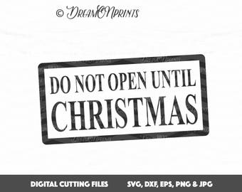 Do not open until | Etsy