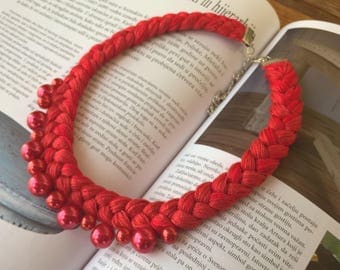 Red thread jewelry | Etsy