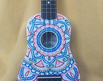 Painted ukulele | Etsy