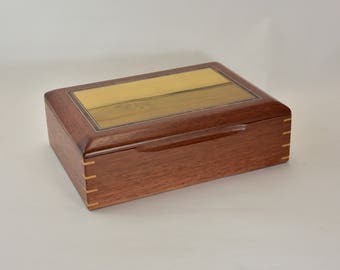 Wooden jewelry box | Etsy