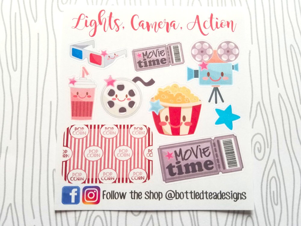 Lights Camera Action // Monthly Freebie // Item FB007