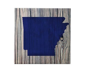 Rustic Wood State Cut Out Large State Cutout Wood State