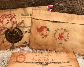 Letter from santa | Etsy