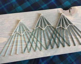 Mountain string art | Etsy