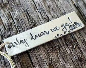 Motorcycle keychain | Etsy