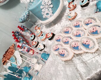 Frozen cookies | Etsy