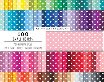 Valentine digital paper 12x12 digital scrapbook paper
