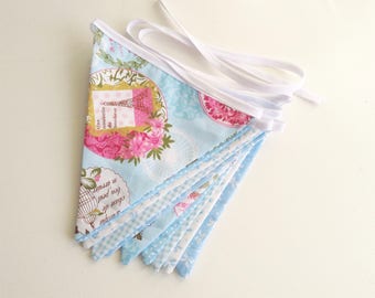 Fabric bunting | Etsy