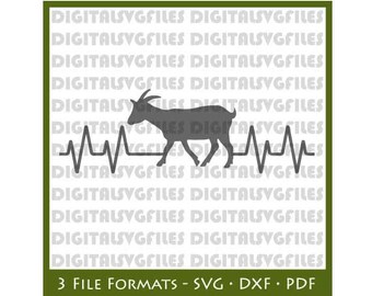 Goat silhouette | Etsy