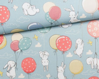 Bunny fabric | Etsy