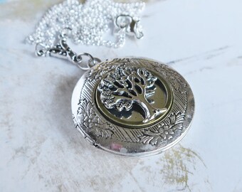 Tree of life locket | Etsy