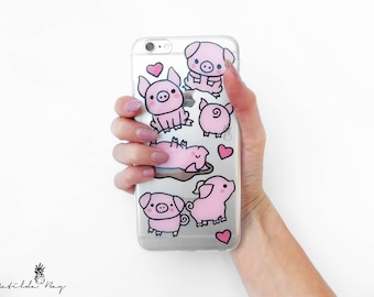 Pig phone case | Etsy