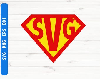 Superhero silhouette | Etsy