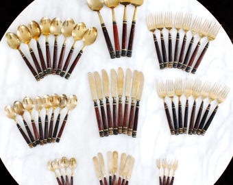 Brass flatware | Etsy