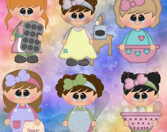 Baking clip art | Etsy