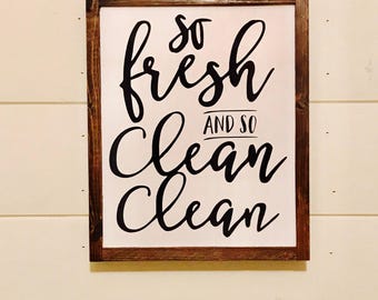 So fresh so clean | Etsy
