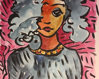 Watercolor paintings | Etsy