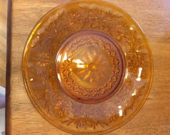 Vintage amber glass | Etsy